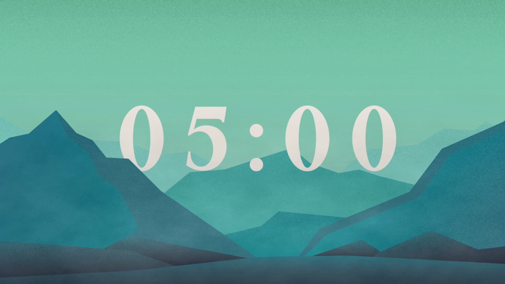 Animated Mountains Countdown Video – Ministry Pass