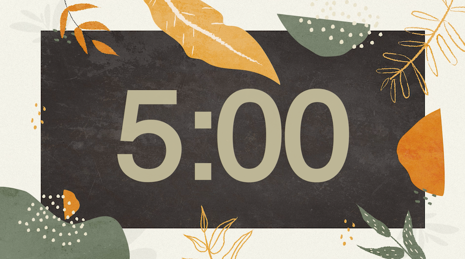 Autumn Leaves Countdown Video – Ministry Pass
