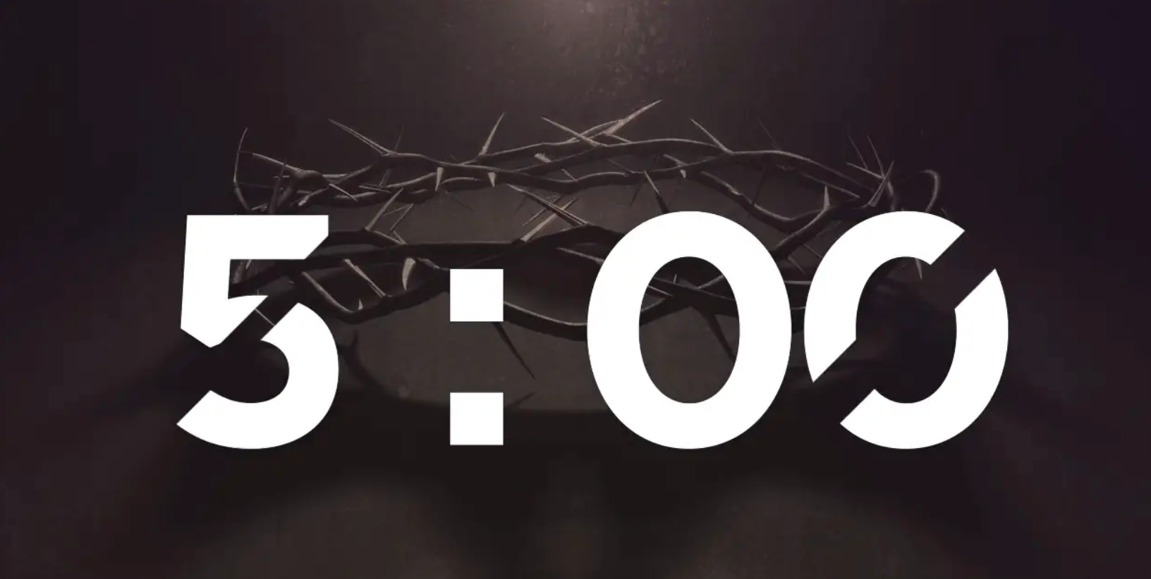 Crown Of Thorns Countdown Video – Ministry Pass