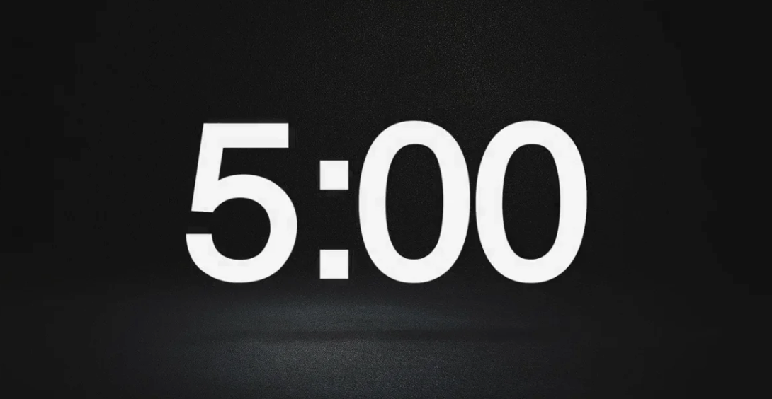 Dark Mode Countdown Video – Ministry Pass