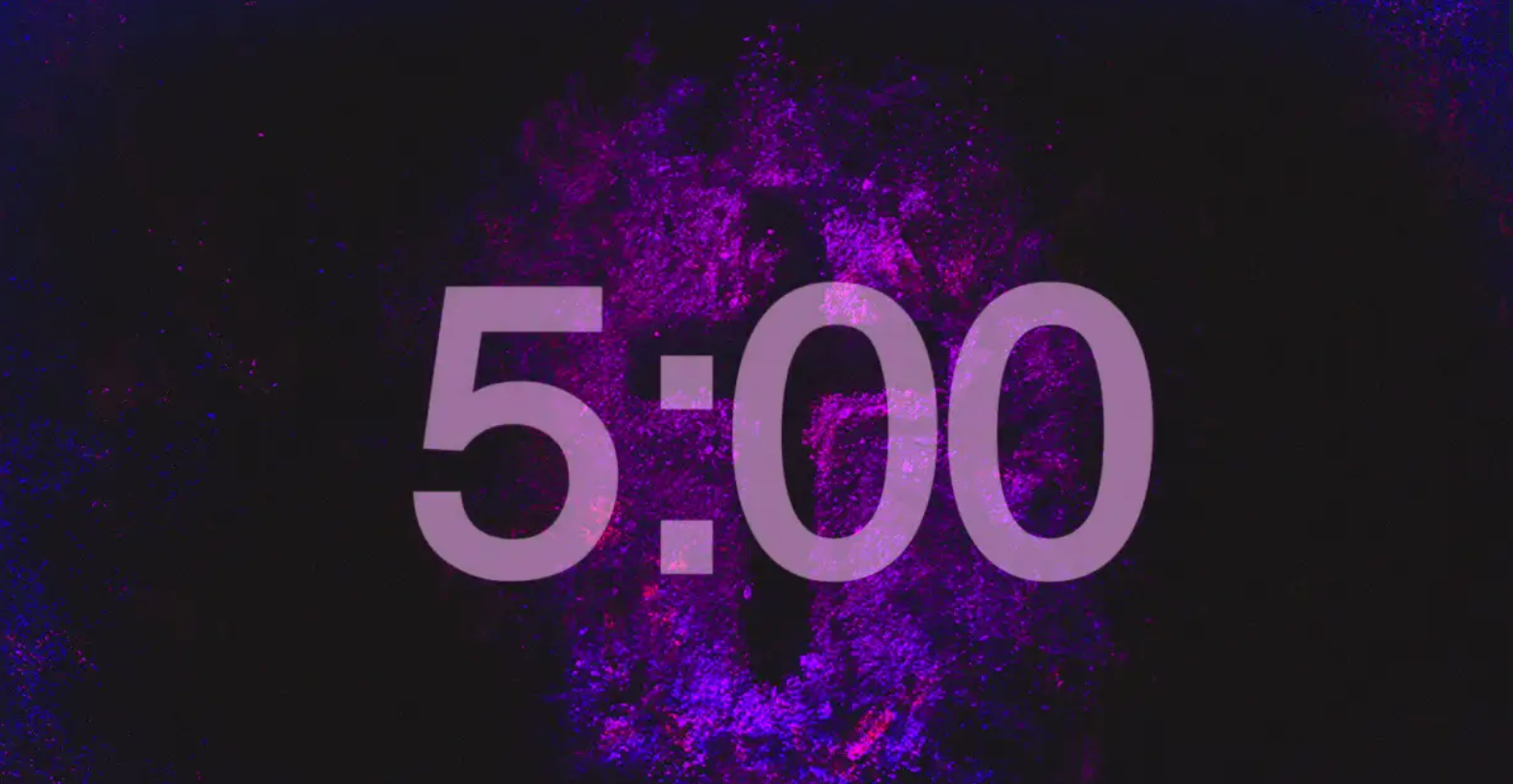 Dark Purple Countdown Video – Ministry Pass