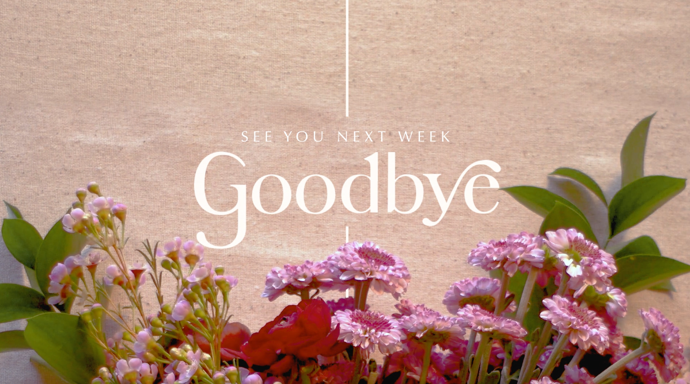 Goodbye Motion Graphic – Ministry Pass