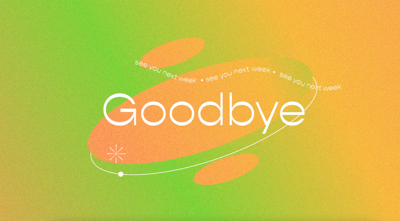Goodbye Motion Graphic – Ministry Pass