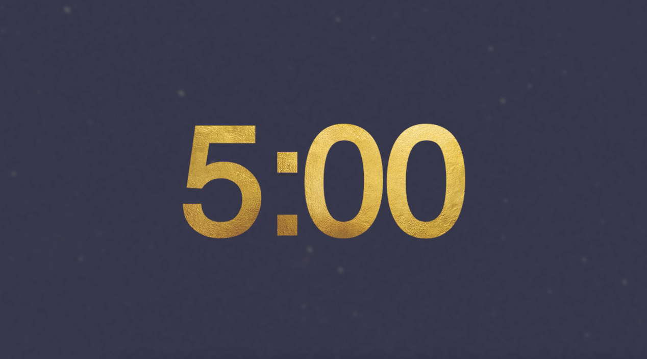 Gold Number Countdown Video – Ministry Pass