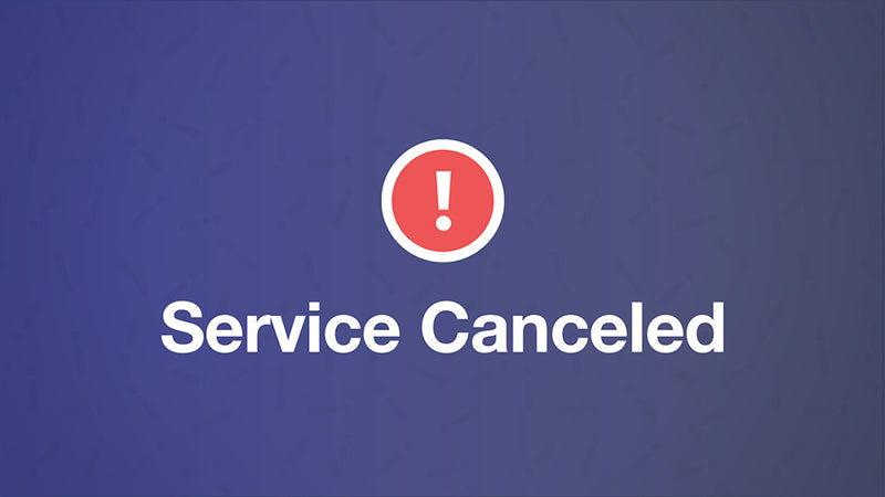 Service Canceled – Ministry Pass