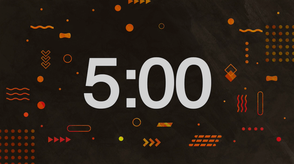 Shapes & Patterns Countdown Video – Ministry Pass