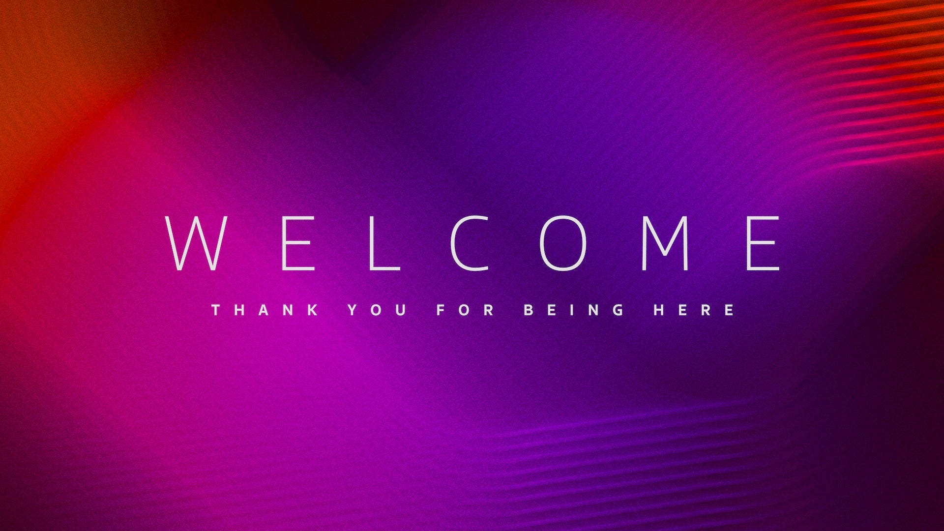 Welcome Motion Graphic – Ministry Pass