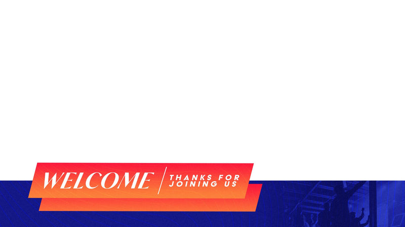 Welcome Lower Thirds – Ministry Pass
